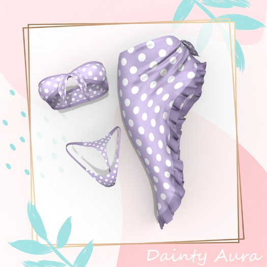 Second Life Marketplace Reborn Bikini Sarong Outfit